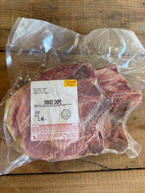 Smoked Pork Chop | Butcher Farms